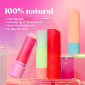 eos 100% Natural Lip Balm- Watermelon Frosé, Dermatologist Recommended for Sensitive Skin, All-Day Moisture Lip Care, 0.14 oz