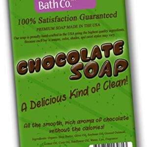 Chocolate Soap Chocolate Scented Bar Soap Funny Unisex Spa Gags for Women Men Chocolate Gags Secret Santa White Elephant Stocking Stuffers Novelty Soap Wife Friend Girlfriend