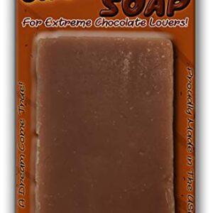 Chocolate Soap Chocolate Scented Bar Soap Funny Unisex Spa Gags for Women Men Chocolate Gags Secret Santa White Elephant Stocking Stuffers Novelty Soap Wife Friend Girlfriend