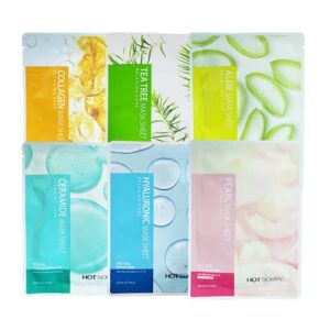 hot sorry relaxing care mask sheet 6 combo pack l korean mask i moisturizing i soothing i