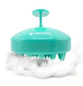 maxsoft hair scalp massager shampoo brush, scalp care brush