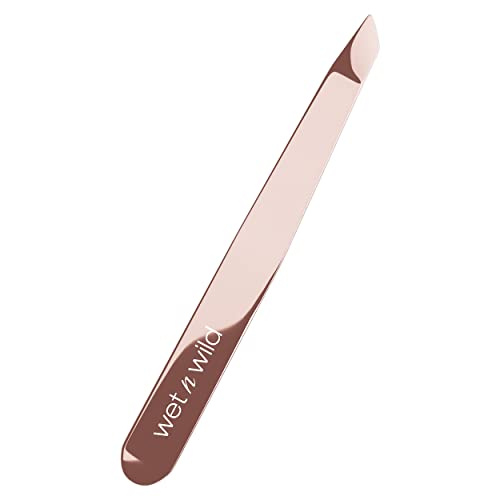 Wet n Wild Beauty Eyebrow Tweezers Hair Removal Tweezers, Pointed Precision with Sharp Needle Nose Point Tweezers for Men, Women & Kids, Stainless Steel