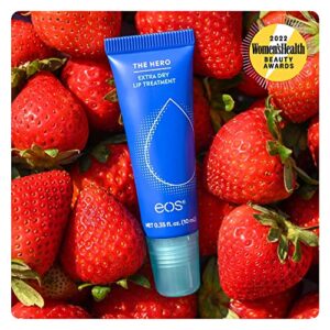 eos The Hero Lip Repair, Extra Dry Lip Treatment, 24HR Moisture, Natural Strawberry Extract, 0.35 fl oz, 2-Pack