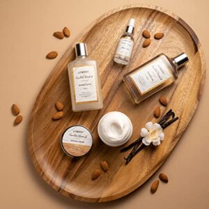 Birthday Gifts for Men, Spa Gift for Him, Dad, Mens, Husband - 11pc Vanilla Almond Unique Grooming Self Care Baskets, Bath and Body Beauty & Personal Beard Care Gifts for Men Who Have Everything