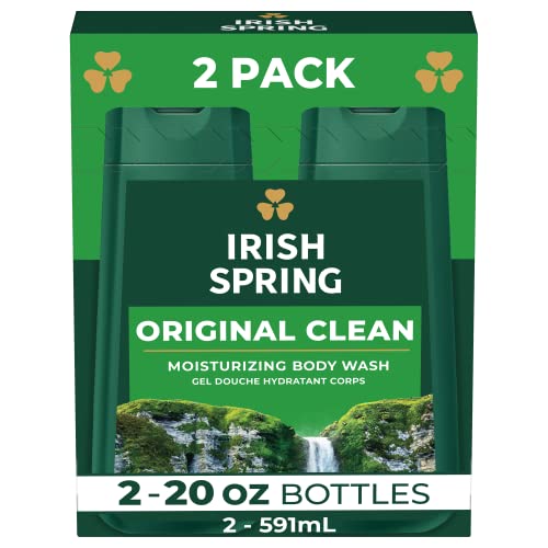 Irish Spring Original Clean Body Wash, 20 Oz, 2 Pack