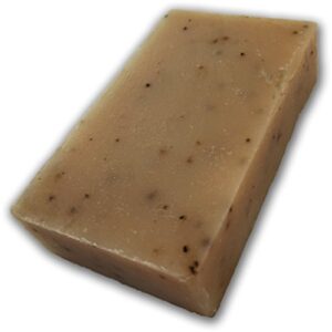 Coffee Soap Handcrafted Scented with Ground Coffee Beans Unisex Coffee Gags Cool Stocking Stuffers for Men Women Coworkers Weird White Elephant Ideas Secret Santa Novelty Coffee Bar Soap