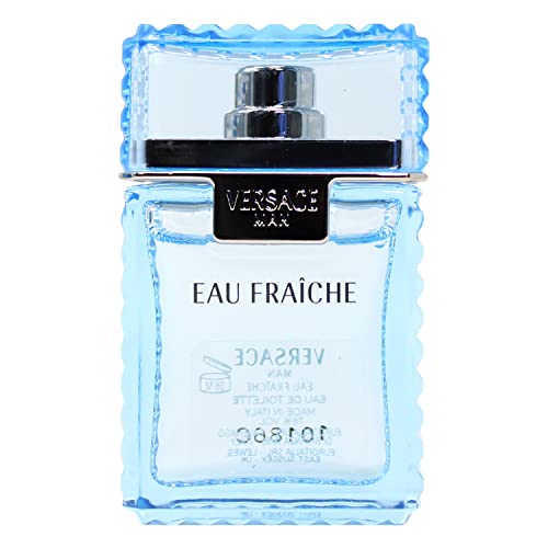 Original Versace Man Eau Fraiche Eau De Toiltte EDT 5ml 0.17oz Cologne for Men Homme Perfume Miniature Mini Parfum Collectible Bottle New In Box