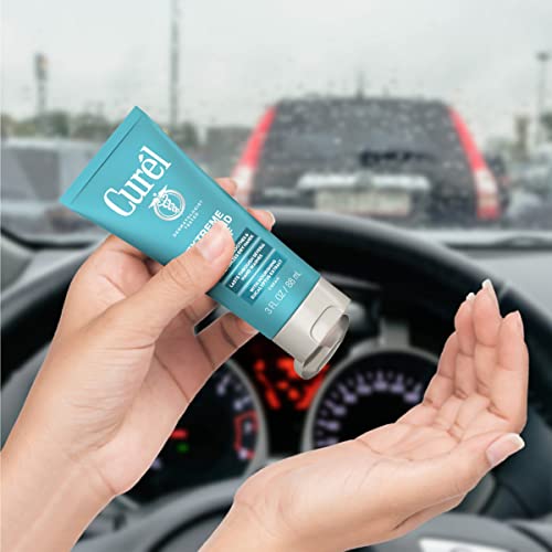 Curél Extreme Dry Hand Dryness Relief, Travel Size Hand Cream, Easily Absorbed Hand Cream for Long-Lasting Relief after Washing Hands, with Eucalyptus Extract, 3 Ounces