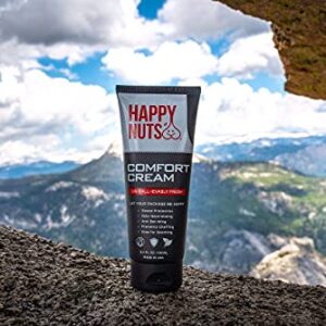 Happy Nuts Bundle - One tube of Happy Nuts Sweat Defense and Odor Control - Comfort Cream Lotion for Men and One Bar of Happy Nuts Man Slab Bar Soap - Natural Men's Bar Soap for Men with Cedarwood