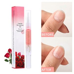 SULLMAR 6Pcs Nail Cuticle Oils Nail Nutrition Oil Pen Nail Treatment Pen 6 Smell Cuticle Revitalizer Prevent Agnail Nourish Skin