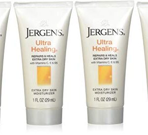 Jergens Ultra Healing Extra Dry-Skin Moisturizer 1 oz (Pack of 4)