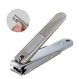 Nail Clipper Set Stainless Steel Fingernails Sharp Nail Cutter Toe File Thick Nails for Men and Women Set (301)