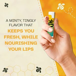 Honeydrop Manuka Honey Lip Balm - Natural Hydrating Lip Treatment Infused with Peppermint and Eucalyptus - Soothes, Moisturizes, and Heals Chapped Lips to Prevent Painful Dryness, Cracking, and Peeling (3)