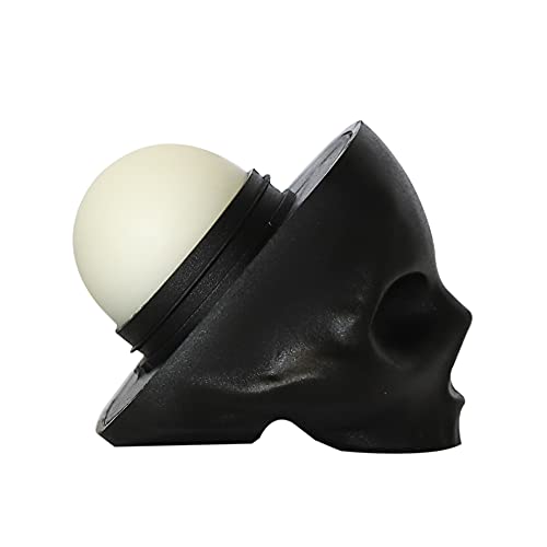 Rebels Refinery 3-Piece Skull-Shaped Lip Balm Bundle - Black - Mint, Vanilla & Passion Fruit