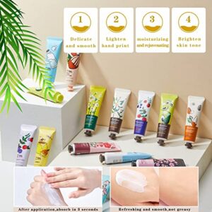 20 Pack Hand Cream Gift Set,Hand Lotion for Dry Cracked Hands,Working Hands Body,Travel Size Hand Cream,Moisturizing Hand Lotion,Holiday Gift for Women Valentine's Day Mother's Day (Fruit Plant)