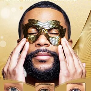 BeMyLady 24K Under Eye Masks, 8 PCS Eye Lines & Moisturizing Eye Patches for Eye Care, Nourishing, Improving Eye Bags, Dark Eye Circles, Reduce Wrinkles and Fine Lines Under Eye