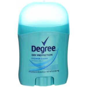 Degree Shower Clean Dry Protection Antiperspirant Deodorant Stick, 0.5 oz (Pack of 4)