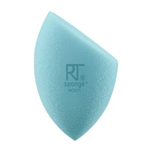 Real Techniques Miracle Airblend Sponge, Matte Makeup Blending Sponge, For Liquid, Cream, & Powder Products, Offers Medium To Full Coverage, Foundation Sponge, Latex-Free Foam, 1 Count