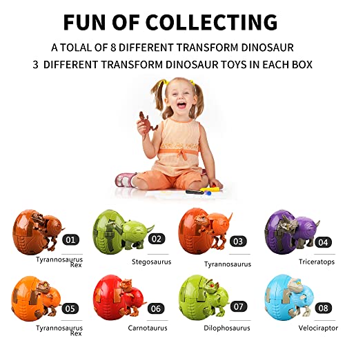 Bath Bombs for Kids with Toys Inside Surprise, Dino Egg Bath Bomb Kit with Dinosaur Toy Organic and Natural Bubble Bath Fizz Spa Bath Set Gift, for Birthday Easter Christmas Boys and Girls Gifts