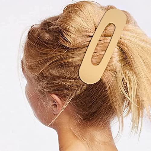 Pack of 20 Women Girls French Curved Hair Clips No Slip Hair Barrette Jaw Alligator Clip 4.5 Inches 10 Colors in Pair Plastic Hairpins for Women Styling Hairdressing Fashion Beauty Accessory