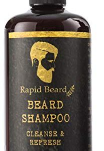 Beard Shampoo and Beard Conditioner Wash & Growth kit for Men Care - Softener & Moisturizer for Hydrating, Cleansing and Refreshing Beard and Mustache Facial Hair Gift Set (500ml / 16.9 fl oz)