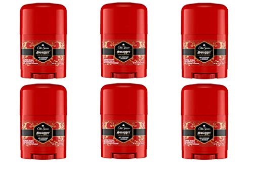 Old Spice Swagger Red Zone Collection Anti-Perpirant & Deodorant 0.5 Oz Travel Size (Pack of 6)