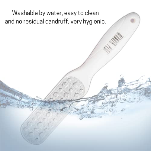 Feet Callus Remover - Instant Exfoliating Peel Foot Spray - Cracked Heels Softener – Metal Foot File Scrubber Dead Skin Remover Professional Spa Pedicure. Wonder Pedi