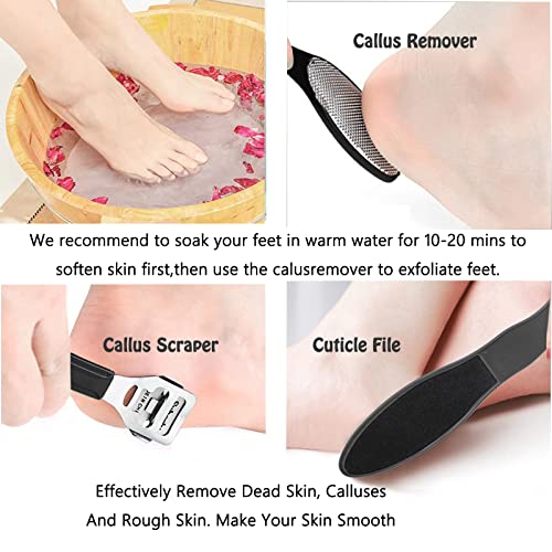 Nail Kit Ingrown Toenail Clipper Pedicure Knife Nail Lifter Thick Nail Cutter Callus Scraper Cuticle Remover File Foot Care Tools