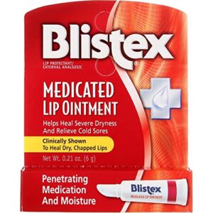 Blistex Lip Medicated Ointment (Pack of 3)