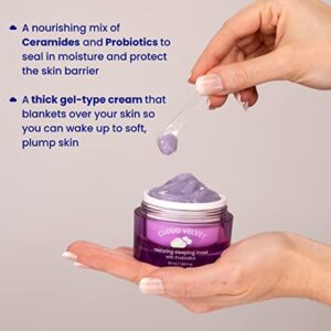 FaceTory Cloud Velvet Sleeping Mask + Berry Jam Sleeping Mask