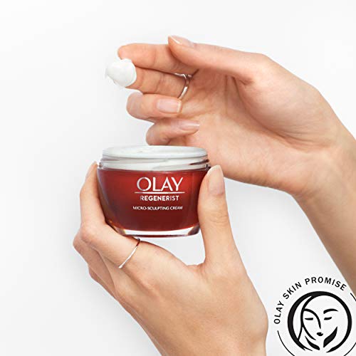 Face Wash by Olay Regenerist Advanced Anti-Aging Pore Scrub Cleanser (5.0 Oz) and Micro-Sculpting Face Moisturizer Cream (1.7 Oz) Skin Care Duo Pack, Total 6.7 Ounces Packaging may Vary