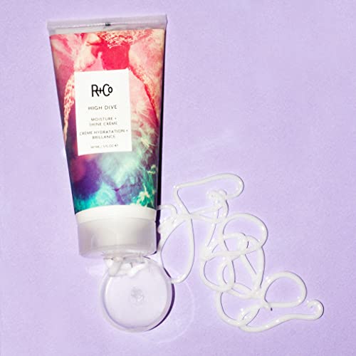 R+Co High Dive Moisture + Shine Crème | Deep Hydration + Softens + Eliminates Frizz | Vegan + Cruelty-Free | 1.7 Fl Oz