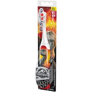 Jurassic World Kid’s Spinbrush Electric Battery Toothbrush, Soft, 1 ct