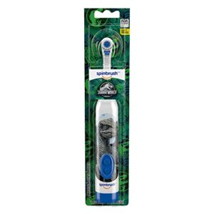 Jurassic World Kid’s Spinbrush Electric Battery Toothbrush, Soft, 1 ct