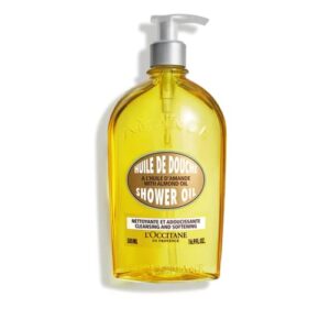 l’occitane cleansing & softening almond shower oil, 16.9 fl oz