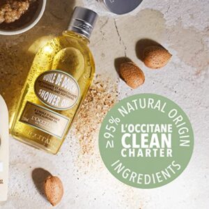 L'Occitane Cleansing & Softening Almond Shower Oil, 16.9 Fl Oz