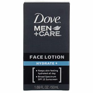 Dove Men+Care Face Lotion Hydrate Plus 1.69 oz 2 pack