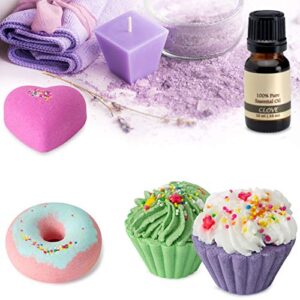 10 Bath Bombs for Kids, Bath Bomb Gift Set, Natural Bubble Bathbombs, Shea Butter Dry Skin Moisturize, Fizzy Spa Bath for Her Mom Women Kids Girls Girlfriend, Birthday Christmas Valentines Mothers Day