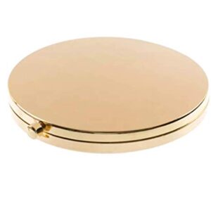 MIHAGUTY Magnifying Compact Mirror for Purses with 2 x 1x Magnification, Folding Mini Pocket Double Sided Travel Makeup Mirror, Perfect for Purse, Pocket