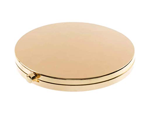 MIHAGUTY Magnifying Compact Mirror for Purses with 2 x 1x Magnification, Folding Mini Pocket Double Sided Travel Makeup Mirror, Perfect for Purse, Pocket