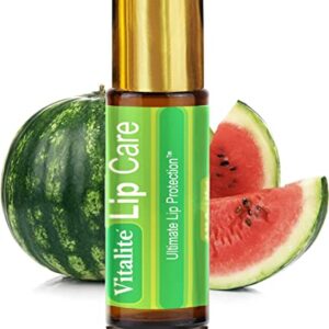 Lip Balm - Roller Ball, Original Lip Balm for Dry Cracked Lips, Women & Men, Lip Balm Gloss, Lip Moisturizer, Natural Lip Balm for Men, Lip Care Products for Lip Repair- Watermelon Lip Plum