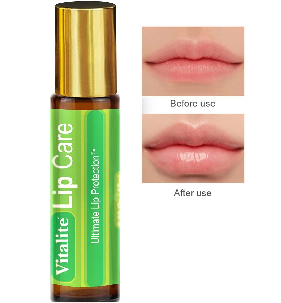 Lip Balm - Roller Ball, Original Lip Balm for Dry Cracked Lips, Women & Men, Lip Balm Gloss, Lip Moisturizer, Natural Lip Balm for Men, Lip Care Products for Lip Repair- Watermelon Lip Plum