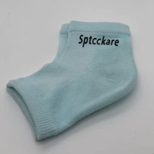 Sptcckare Moisturizing Socks Lotion Gel for Dry Cracked Heels, Spa Gel Socks Humectant Moisturizer Heel Balm Foot Treatment Care Heel Softener Sock (1 Pair)