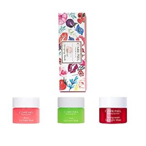 Lip Sleeping Mask 5g (3 Set) - Korean Beauty Maintaining moist lips all day long, Lip gloss and Moisturizers Cream Long lasting, Night Treatments Lip balm (B+L+P)