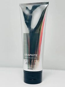 bath and body works graphite for men ultra shea body cream moisturizing lotion 8 ounces