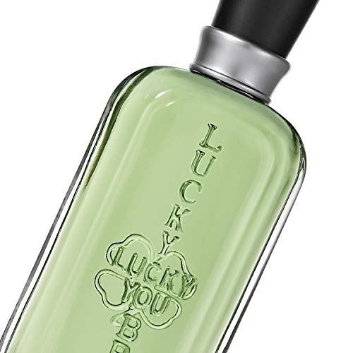 Men's Cologne Fragrance Spray by Lucky You, Day or Night Casual Scent with Bamboo Stem Fragrance Notes, 3.4 Fl Oz