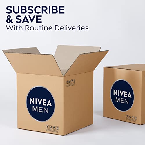 NIVEA MEN Sensitive Cooling Shave Gel with Chamomile and Seaweed Extracts, 3 Pack of 7 Oz Cans