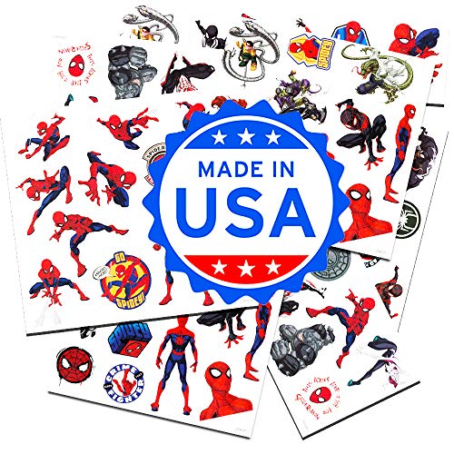 Spider-Man Temporary Tattoos - 50 Tattoos per Package!