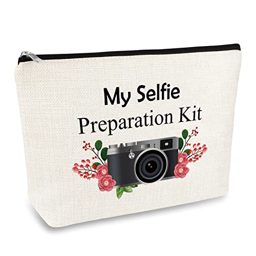 Photography Lover Gifts Makeup Bag Photography Gifts Camera Cosmetic Bag Graduation Christmas Birthday Gifts for Friend Sister Photographer Photography Lover Inspirational Gifts Travel Makeup Bag