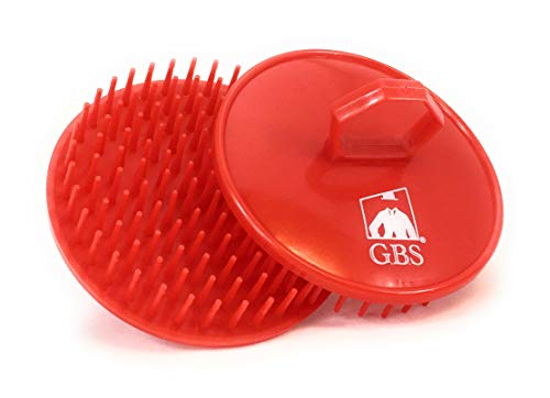 G.B.S Shower Shampoo Massage Hair Brush No.100-2 Pack Brush - Scalp Massager, Detangle & Beard Brush - Head Scrubber Promotes Hair Growth for Women Men Beard and Pet